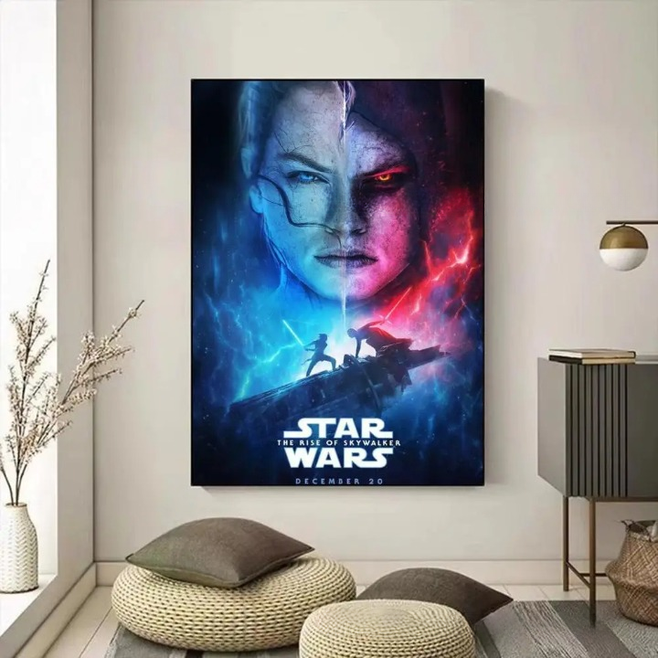 Tableau star wars Rey Skywalker design et moderne - Univers Collection