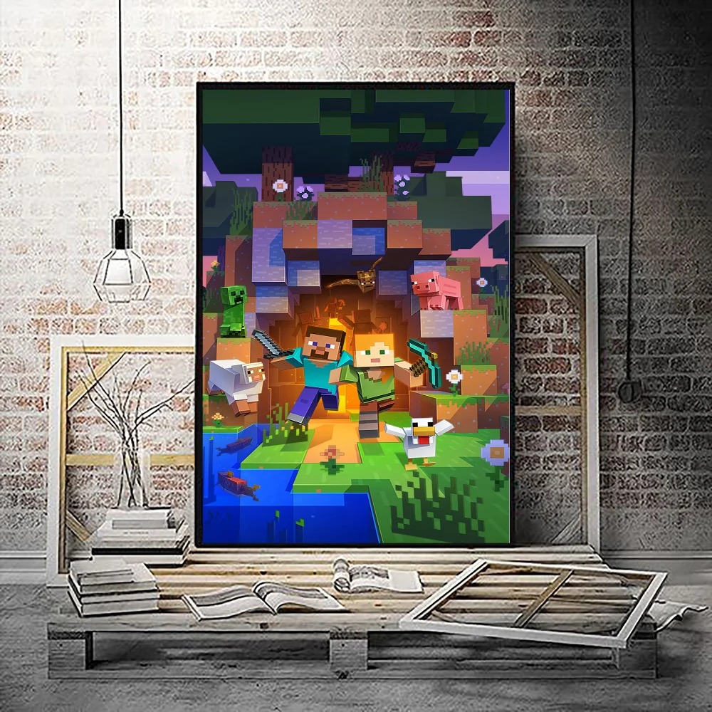 Tableau Décoration Intérieur Minecraft - Univers Collection