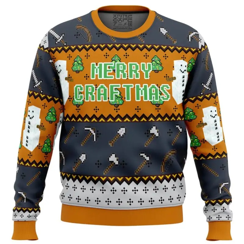 Pull Minecraft Merry Craftmas - Univers Collection