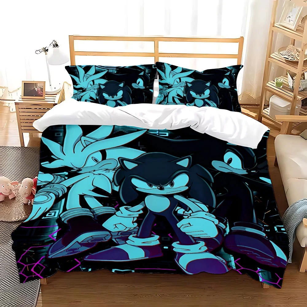 Housse de Couette Sonic Turquoise - Univers Collection