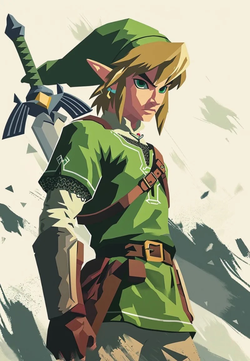 Tableau Link Zelda - Univers Collection