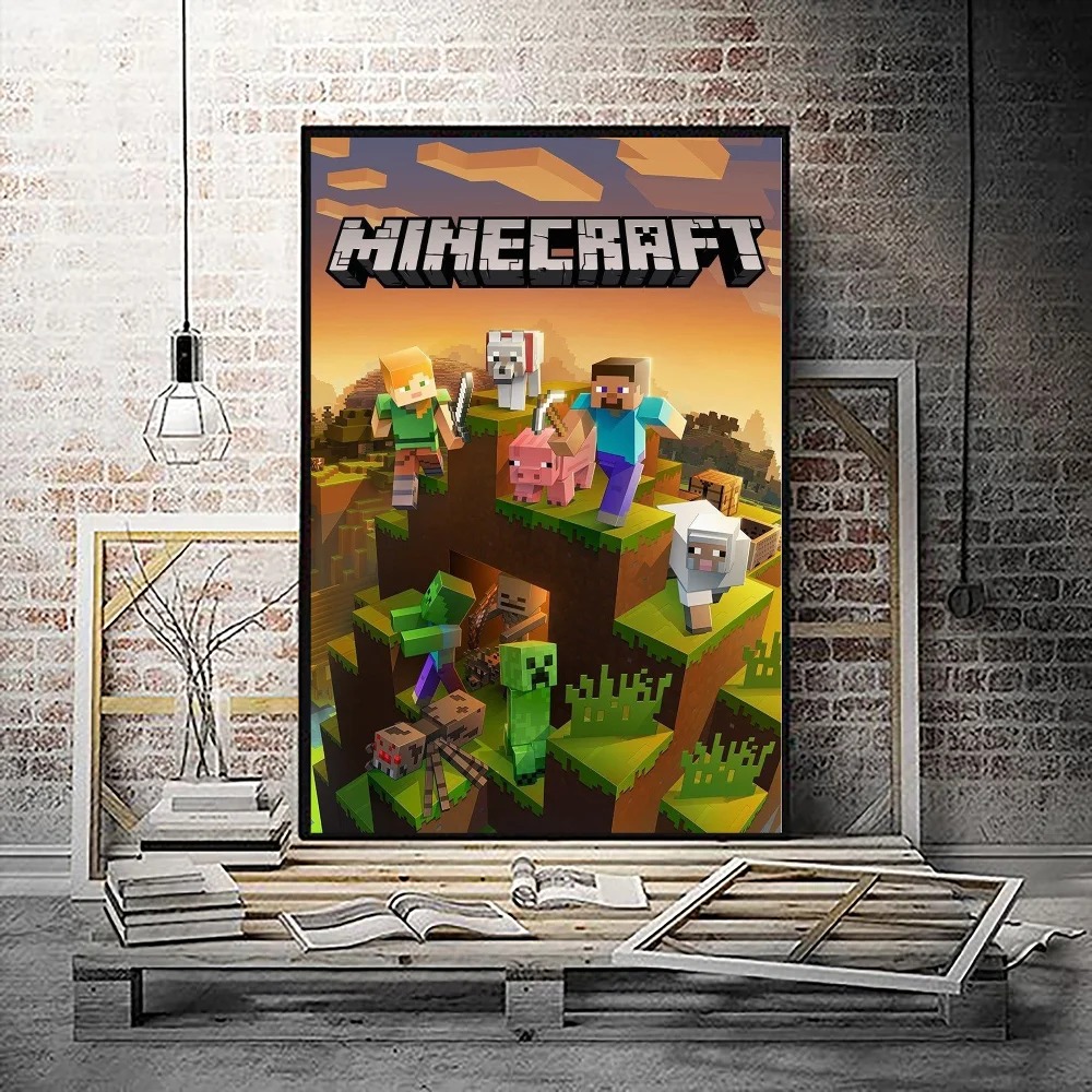 Tableau Pixelisé Minecraft - Univers Collection